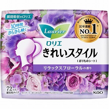 花王 きれいスタイル リラックスフローラル 72枚入 | イオン盛岡店 - ネットスーパー
