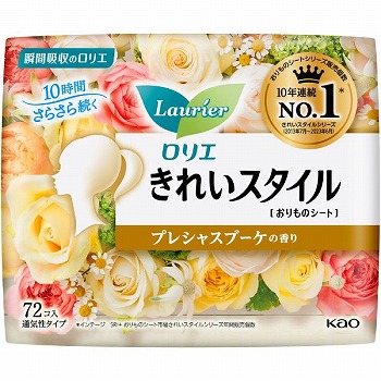 花王 きれいスタイル プレシャスブーケの香り 72枚入 | イオンスタイル仙台卸町 - ネットスーパー