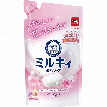 牛乳石鹸 ミルキィボディソープ詰替 フローラルせっけん 360ml | イオン富谷店 - ネットスーパー