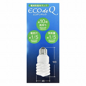 オーム電機 電球形蛍光灯 スパイラル形 E26 60形 昼光色 EFD15ED／12－SPB | イオンスタイル名取 - ネットスーパー